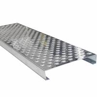 China Raised Holes Galvanized Steel Grating Stainless Steel Material For Ramps for sale