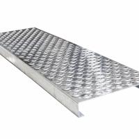 China Equipment Steps Steel Safety Grating , Wear Resistance Galvanized Metal Grating for sale