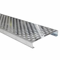 China High Strength Galv Steel Grating , Non Slip Grating For Stair Treads for sale