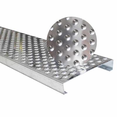 China High Strength Galv Steel Grating , Non Slip Grating For Stair Treads for sale
