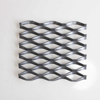 China Powder Coating Carbon Steel Expanded Wire Mesh for sale