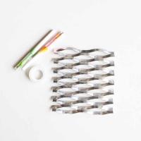 China Powder Coating Carbon Steel Expanded Wire Mesh for sale