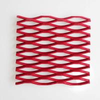 China Painting Colorful Carbon Steel Expanded Wire Mesh for sale