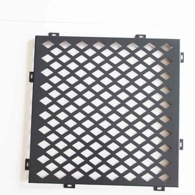 China Powder Coated Architectural Perforated Metal Sheet For Functional Trellises for sale