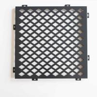 China Powder Coated Architectural Perforated Metal Sheet For Functional Trellises for sale