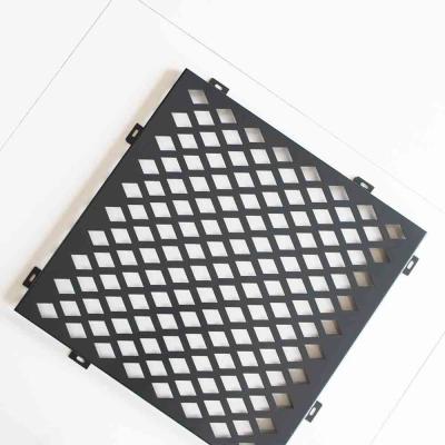 China Diamond Hole Stainless Steel Perforated Plate Good Sound Absorption Effect for sale