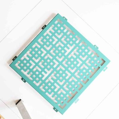 China Corrosion Resistance Perforated Mesh Sheets , Customized Color Perforated Steel Screen for sale