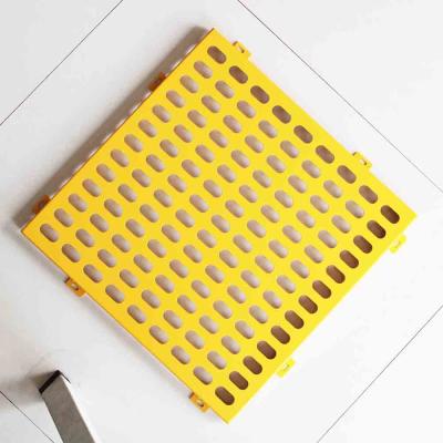 China Carbon Steel Slotted Hole Perforated Metal Sheet for sale