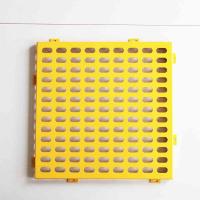 China Carbon Steel Slotted Hole Perforated Metal Sheet for sale