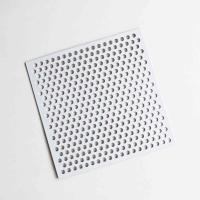 China Powder Coated Round Hole Perforated Metal Sheet for sale