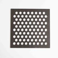 China Powder Coated Round Hole Perforated Metal Sheet for sale