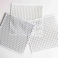 China Light Weight Perforated Metal Mesh , Curtain Wall Perforated Steel Plate for sale