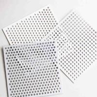 China Light Weight Perforated Metal Mesh , Curtain Wall Perforated Steel Plate for sale