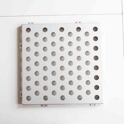 China Carbon Steel Perforated Steel Sheet , Punched Steel Sheet For Store Displays for sale