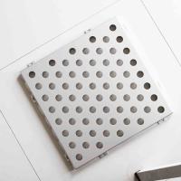 China Wide Range Thicknesses Perforated Metal Sheet Uniform Sound Abatement for sale