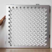 China Decorative Outdoor Screen Panels Light Weight Easy To Process Free Retardant for sale