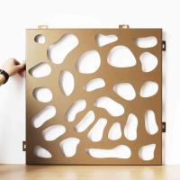 China Residential Or Commercial Decorative Screen Panel Various Perforated Designs for sale