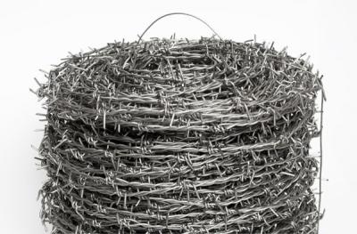 China Woven Security System Metal Security Mesh Barbed Wire Steel Material For Fencing for sale