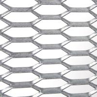 China Modern Building Material Iron or Aluminum  Hexagonal Expanded Metal for Decoration Ceiling Tile for sale