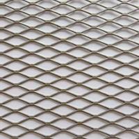 China Black Iron Steel Raised Expanded Metal Flattened Expanded Metal For Construction and Walkway for sale