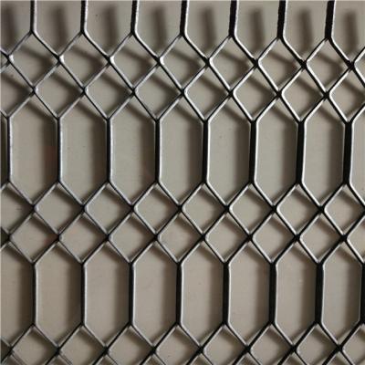 China Hot Dipped Galvanized Expanded Metal Gothic Mesh Gothic Galvanized Mesh for sale