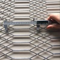 China Hot Dipped Galvanized Expanded Metal Gothic Mesh Gothic Galvanized Mesh for sale