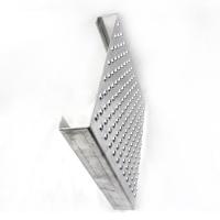China Diamond / Crocodile Mouth Pattern Safety Grating Perforated Stair Treads for sale