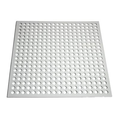 China Round Shape Aluminum Powder Coating Perforated Metal Sheet Punching Mesh Customized Size for sale