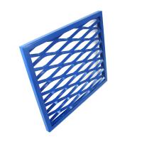 China Aluminum Mesh Expanded Lattice Building Facade And Ceiling Decorative for sale