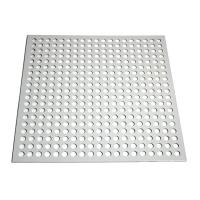 China Round Shape Aluminum Powder Coating Perforated Metal Sheet Punching Mesh Customized Size for sale