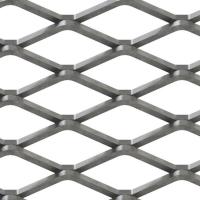 China 4ftX8ft Flatten Low Carbon Steel Expanded Wire Mesh Diamond Shape for sale