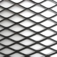 China 4ftX8ft Flatten Low Carbon Steel Expanded Wire Mesh Diamond Shape for sale