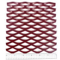 China PVDF 3mm Thickness Facade Aluminum Expanded Wire Mesh With Cost Price for sale