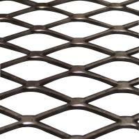 China Flatten Type Aluminum Mesh Expanded Metal Sheet For Catwalk Grating for sale