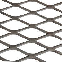 China Flatten Type Aluminum Mesh Expanded Metal Sheet For Catwalk Grating for sale