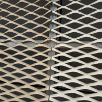 China Heavy Duty Flat Expanded Wire Mesh Galvanised Expanded Mesh For Security Doors for sale