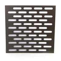 China Slotted Hole Perforated Aluminum Sheet With Staggered Hole Arrangement For Cutain Wall for sale