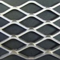China Heavy Duty Flat Expanded Wire Mesh Galvanised Expanded Mesh For Security Doors for sale