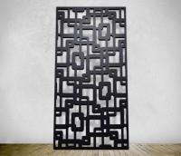 China Elegant Colorful Furnishing Laser Cut Metal Screens For Exterior And Interior Spaces for sale
