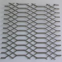 China Heavy Duty Flat Expanded Wire Mesh Galvanised Expanded Mesh For Security Doors for sale