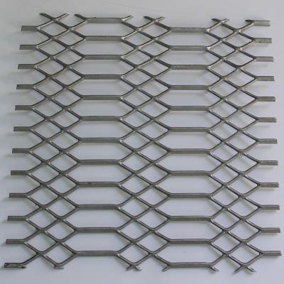 China Heavy Duty Flat Expanded Wire Mesh Galvanised Expanded Mesh For Security Doors for sale