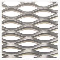 China Raised Galvanized Sheet Steel Expanded Mesh Grating For Walkway Or Pedal for sale