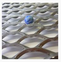 China Raised Galvanized Sheet Steel Expanded Mesh Grating For Walkway Or Pedal for sale