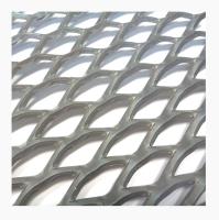 China Raised Galvanized Sheet Steel Expanded Mesh Grating For Walkway Or Pedal for sale