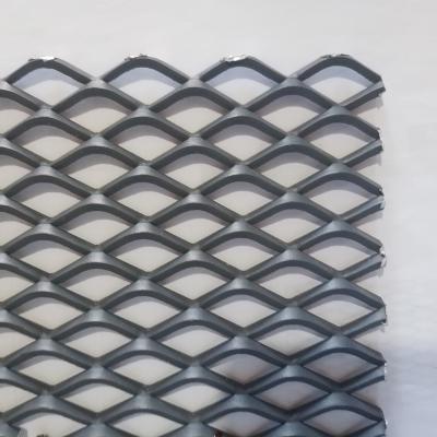 China Hot Dip Galvanized Stainless Steel Expanded Metal Lath , Flat Expanded Metal Mesh for sale