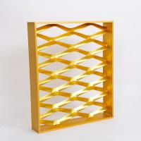 China Aluminum Diamond Raised Expanded Metal Mesh Powder Coated Surface Treatment for sale