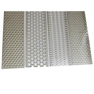 China Metal Perforated Anti Slip Grating / Anti Slip Skid Plate Non Slip Safety Grating for sale