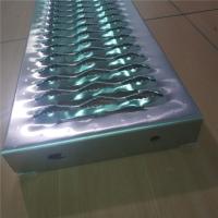 China Metal Perforated Anti Slip Grating / Anti Slip Skid Plate Non Slip Safety Grating for sale