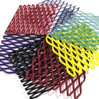 China Aluminium Building Facade Expanded Wire Mesh , Expanded Aluminium Mesh For Decoration for sale