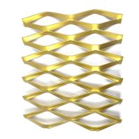 China Aluminium Building Facade Expanded Wire Mesh , Expanded Aluminium Mesh For Decoration for sale